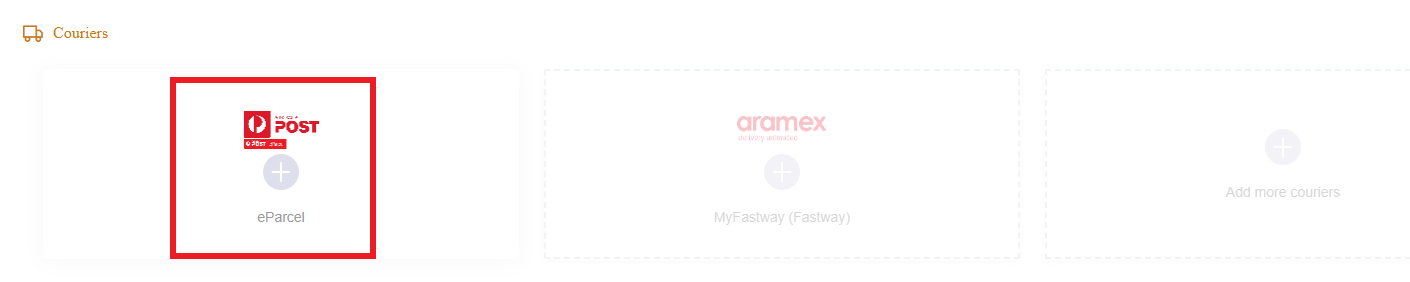 How to integrate eParcel – EIZ Docs