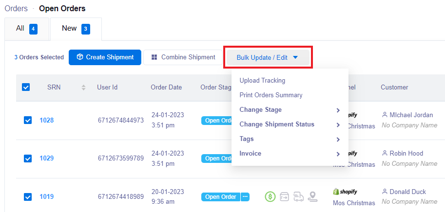 How to use the Orders function – EIZ Docs