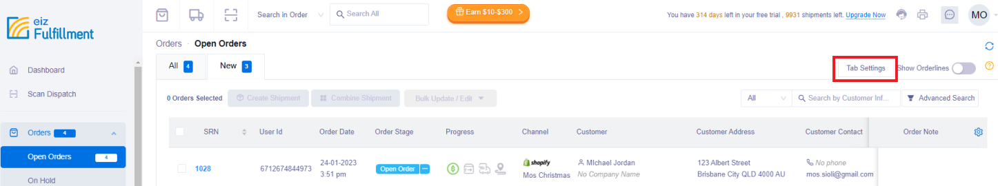 How to add a new Tab – EIZ Docs