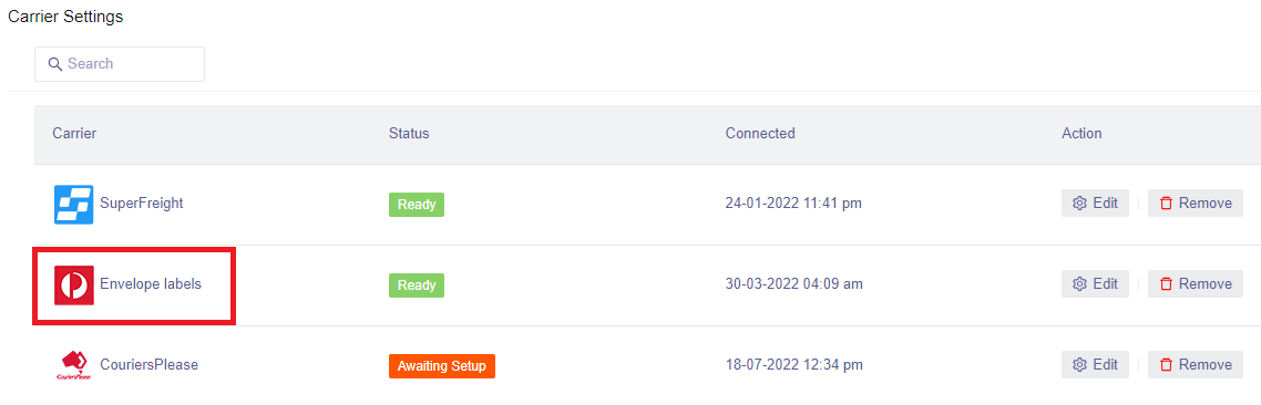 How to print an address label for a letter – EIZ Docs