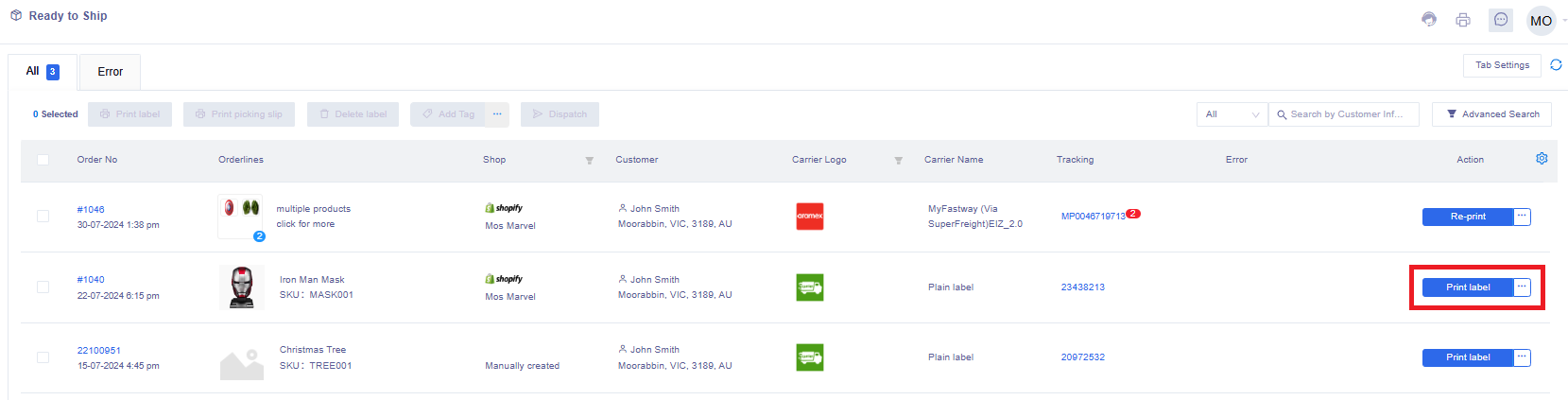 Quick guide to processing your orders – EIZ Docs